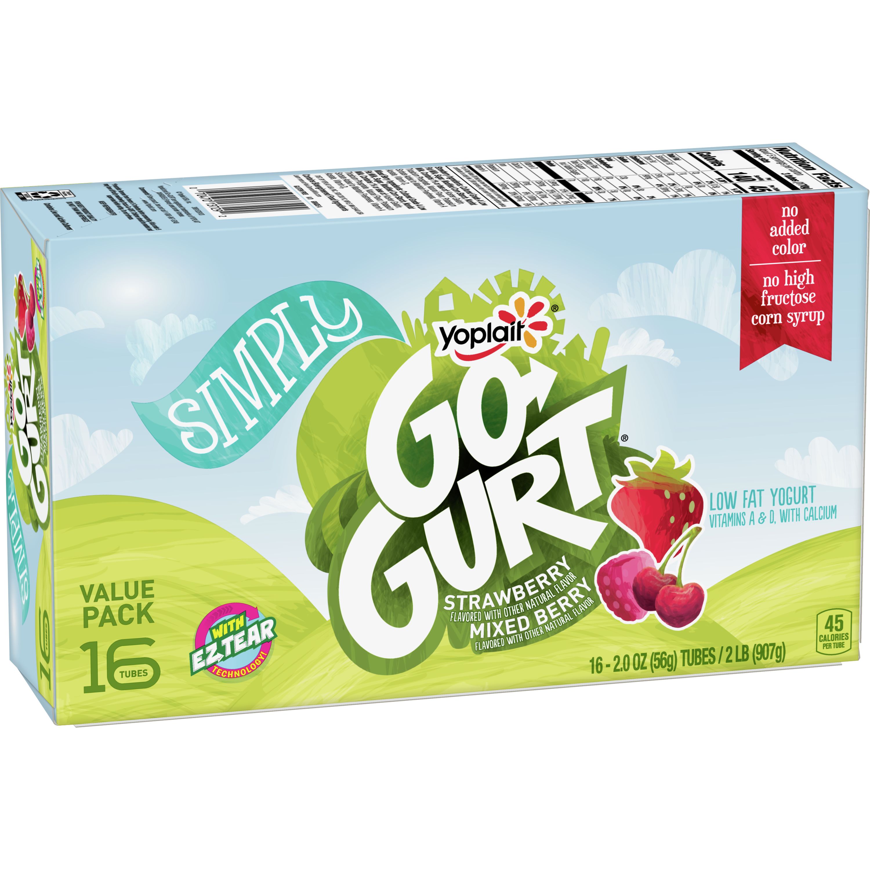 Simply Gogurt Nutrition Label | Besto Blog