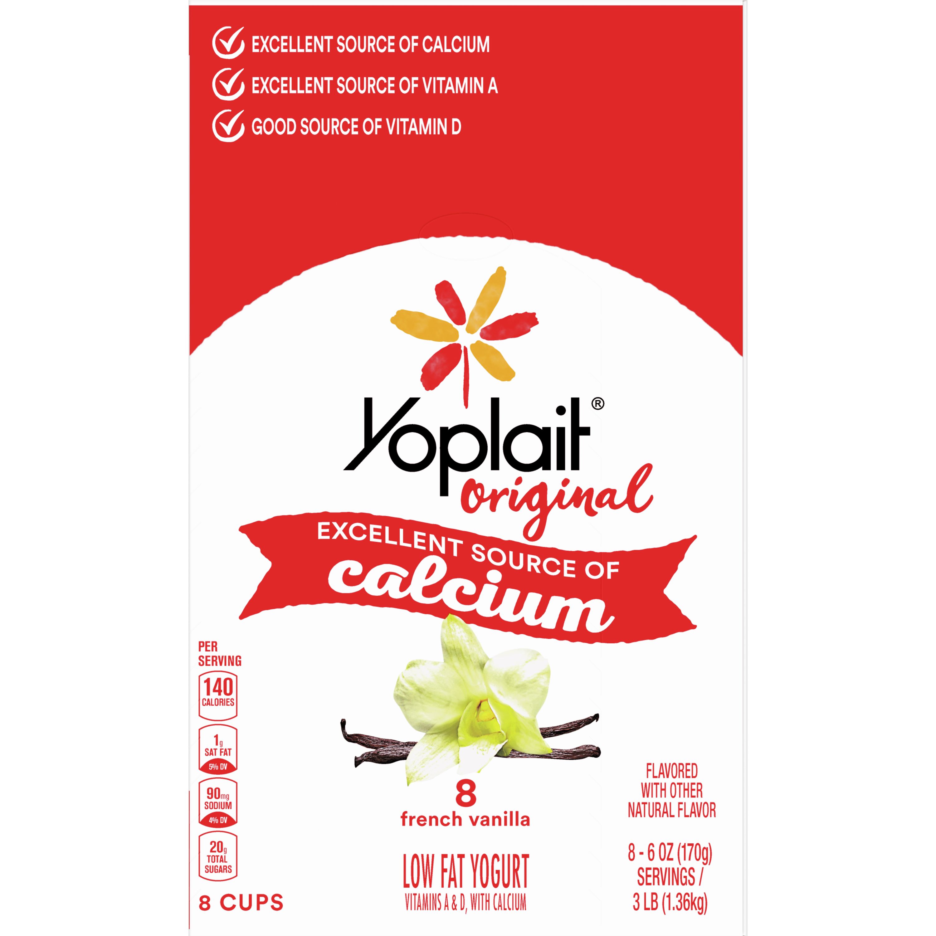 Yoplait Vanilla Yogurt Tub