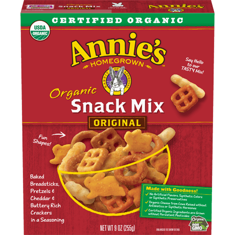 Organic Snack Mix | Original & Cheddar | Annie's Homegrown