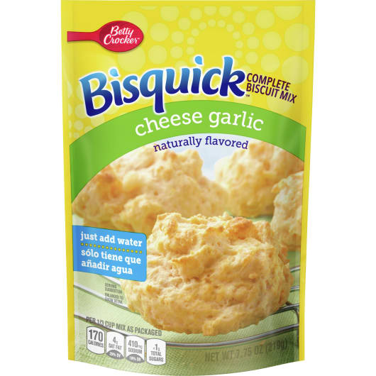 Bisquick™ Complete Cheese Garlic Biscuit Mix - BettyCrocker.com