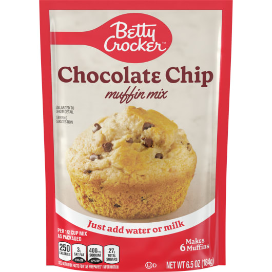 Betty Crocker™ Chocolate Chip Pouch Muffin Mixes - BettyCrocker.com
