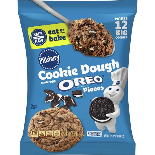 Pillsbury™ Ready to Bake!™ Cookie Dough Made With OREO® Cookie Pieces ...