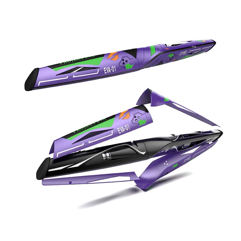 Buy Evangelion Series Gravity Mobius Fountain & Ballpoint PenPURPLE ...