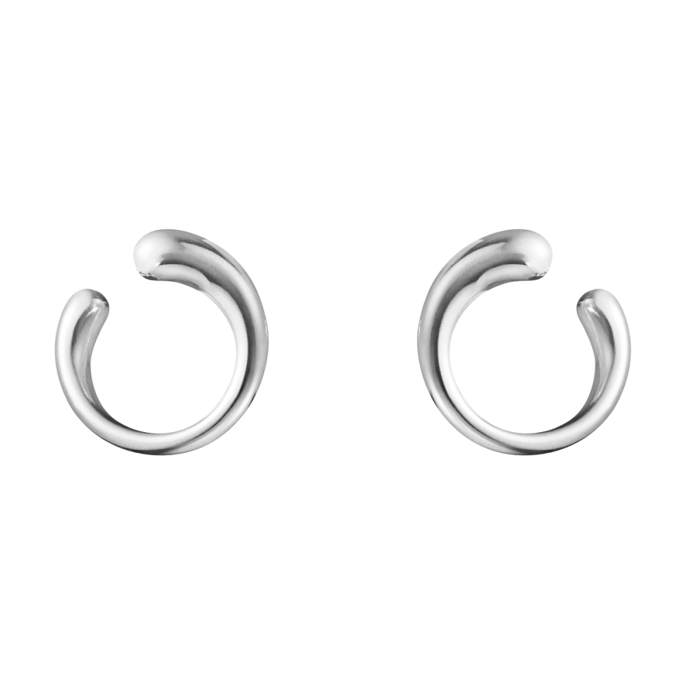 Mercy silver stud earring in sterling silver | Georg Jensen Mercy silver stud earring in sterling silver | Georg Jensen