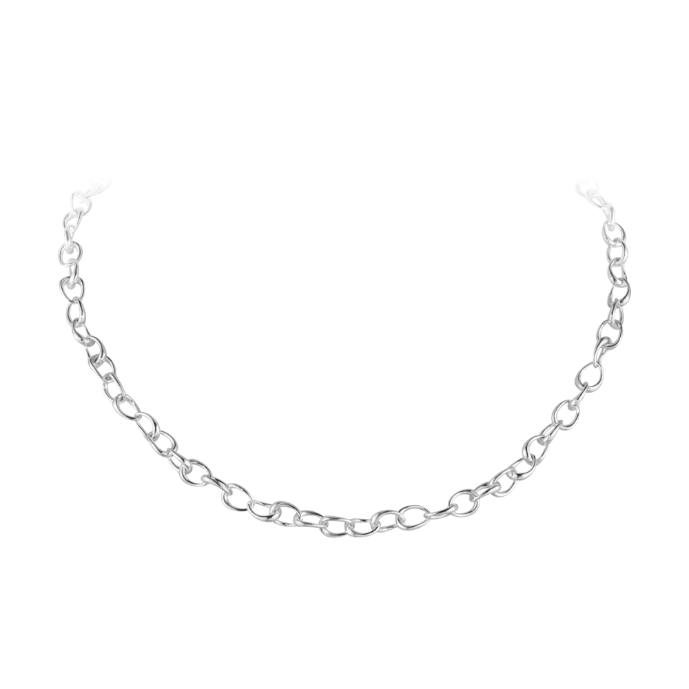 OFFSPRING Link Necklace in sterling silver. OFFSPRING Link Necklace in sterling silver.