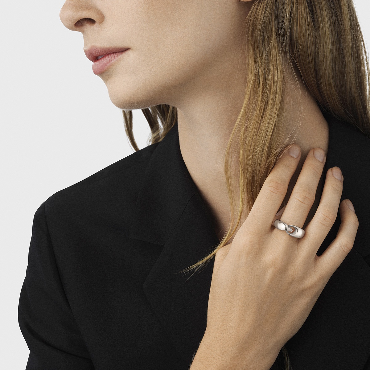 ジョージジェンセンリフレクト(Georg Jensen Reflect)リング(L ジョージジェンセンリフレクト(Georg Jensen Reflect)リング(L