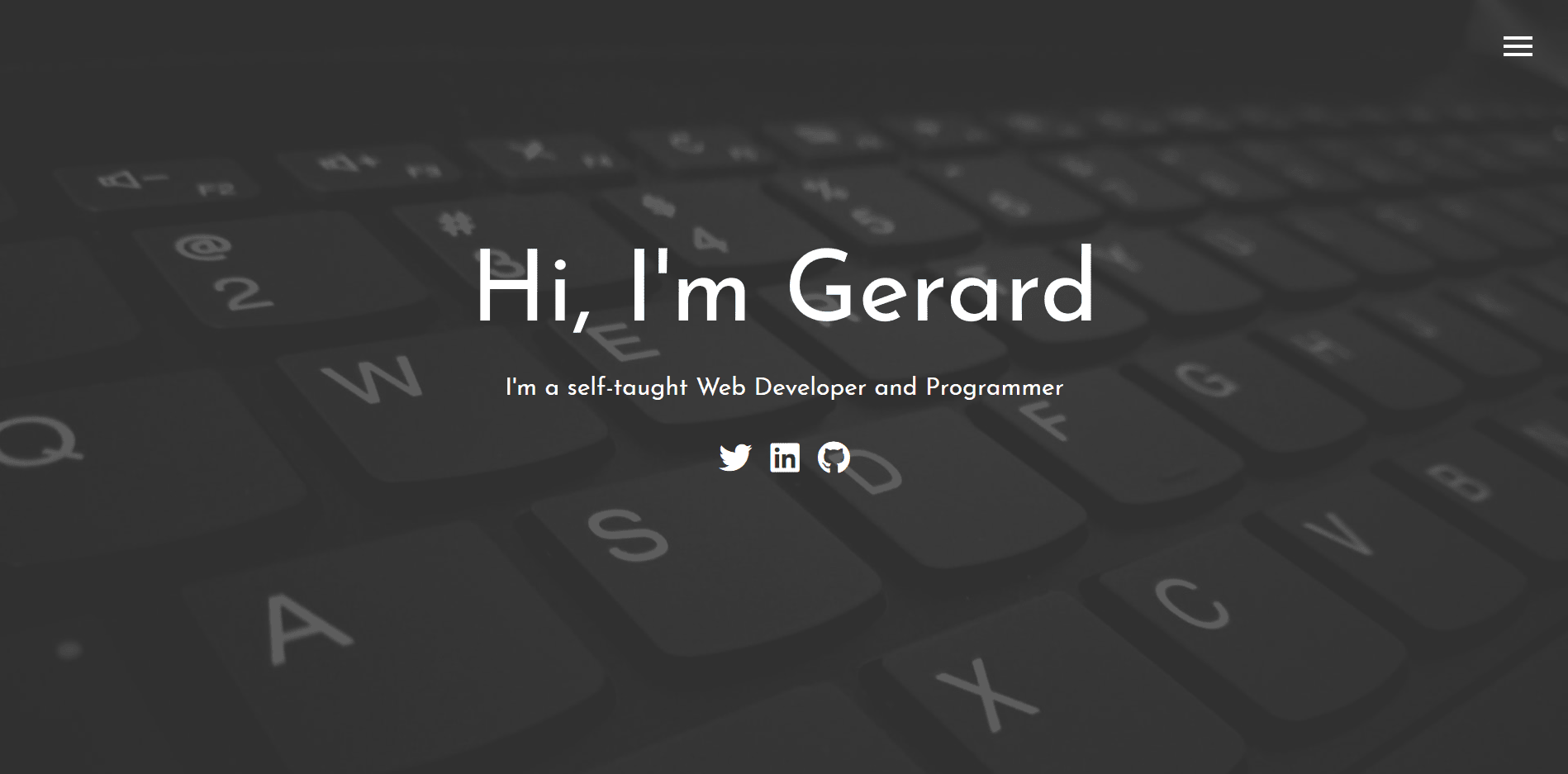 GitHub - gerhynes/portfolio: My first portfolio