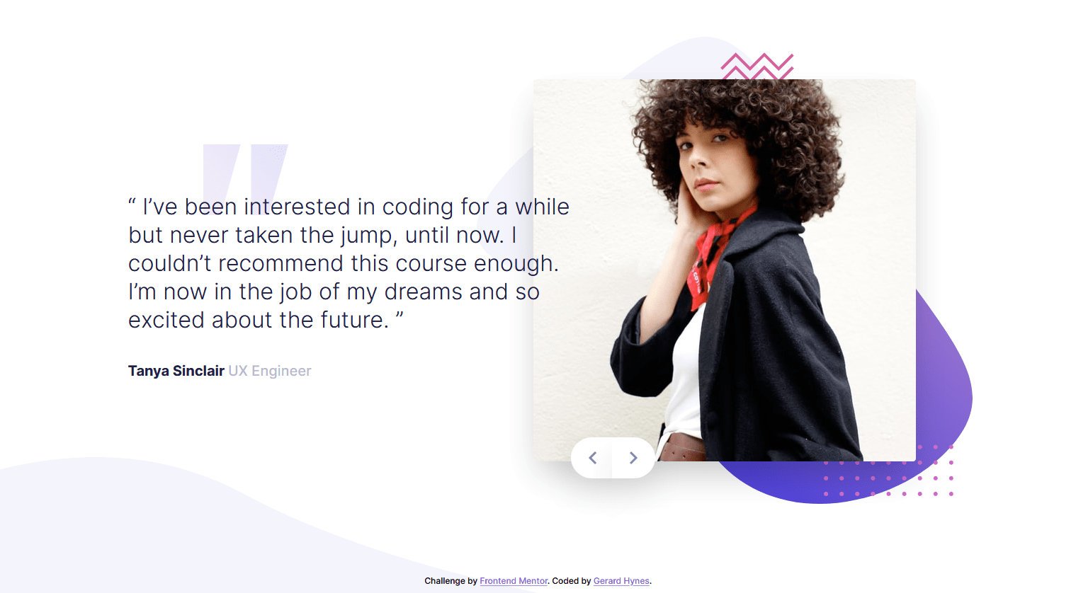 Github Gerhynes Coding Bootcamp Testimonials Slider A Testimonials Slider For A Coding