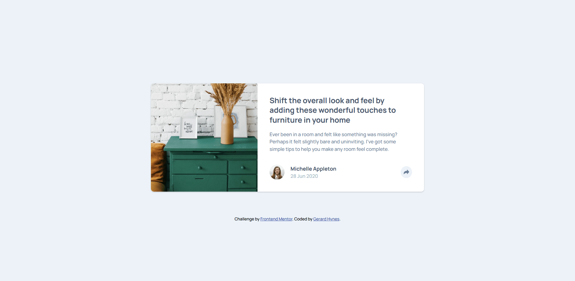 Github Gerhynes Article Preview Component