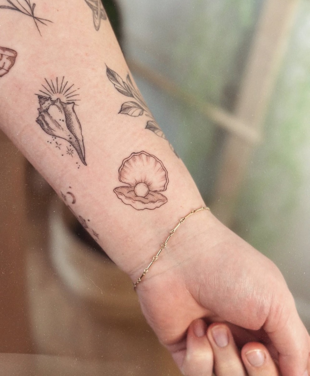Poppy Hand Tattoo