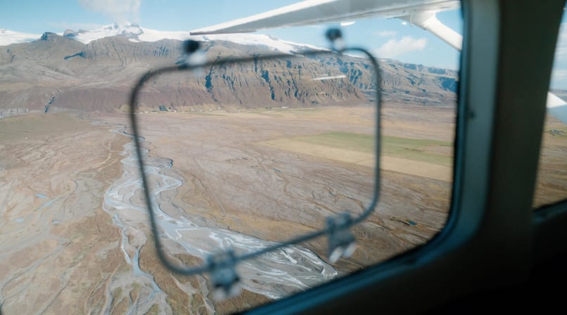Scenic Skaftafell Airplane Tour | Flightseeing