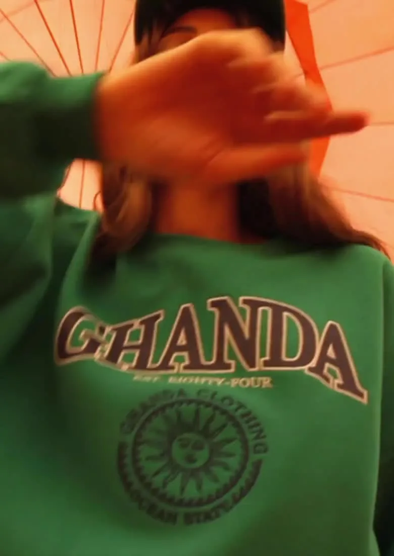Ghanda Logo Ghanda Women's Crochet Knit Top Size XS NEW Mystic Noosa
