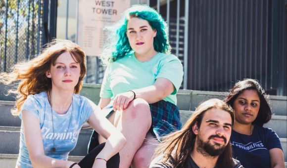 Future Static gig at The Evelyn Hotel