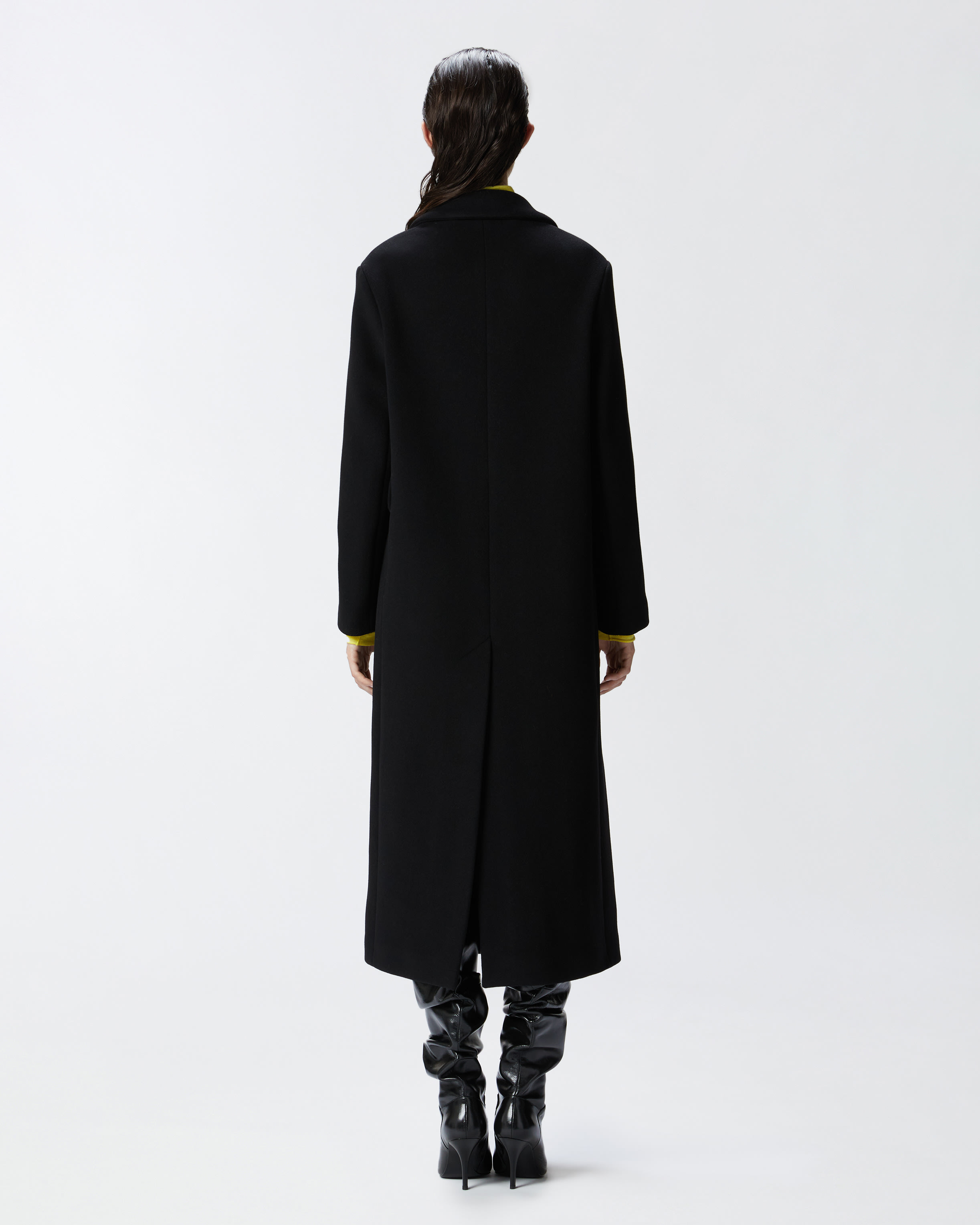 Long double-breasted coat with matching belt PINKO → Shop Long double-breasted coat with matching belt PINKO → Shop