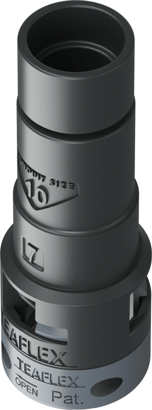 AD polyamide corrugated conduit reducers IP66 | Teaflex