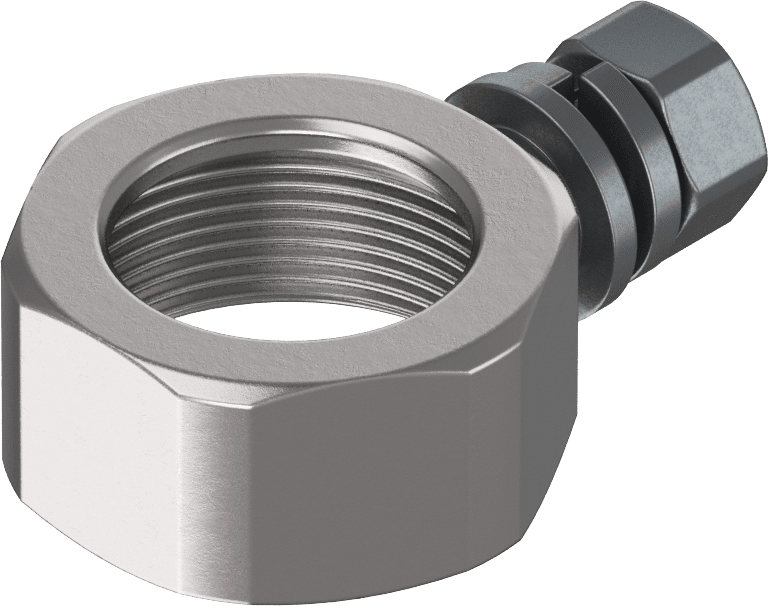 CDVT brass nut with earthing screw | Teaflex