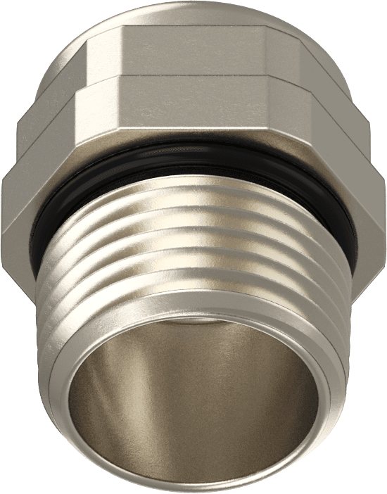 CPR cable gland body made of brass nickel plated IP68 | Teaflex