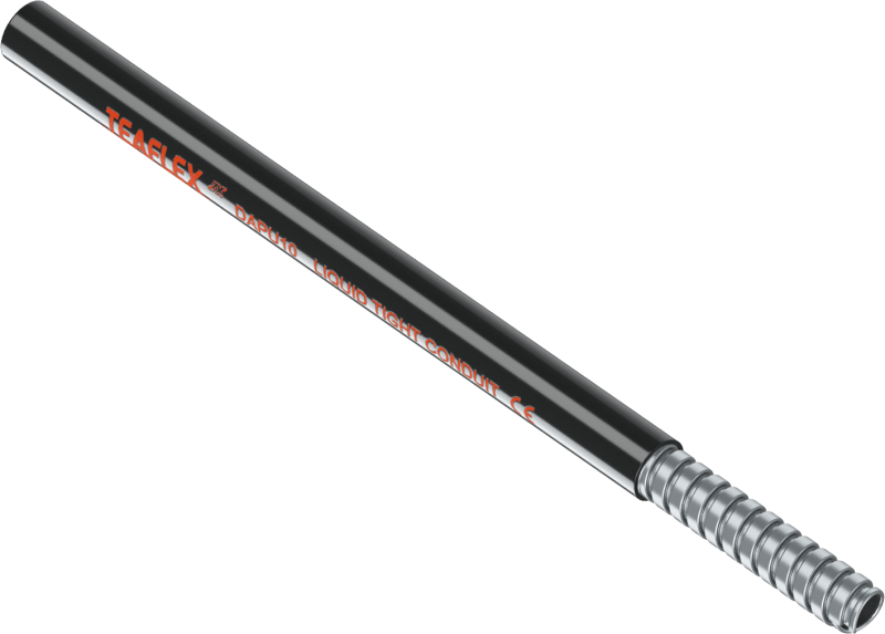 DAPU galvanized steel conduit covered Polyurethan IP68 | Teaflex