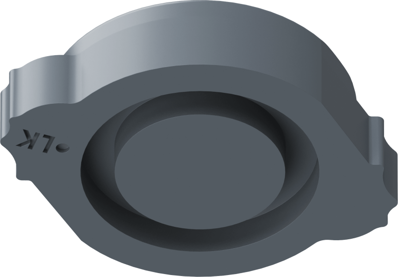 Locking distance spacer for SR support rail made of nylon | Teaflex