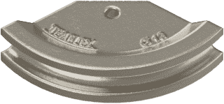 LUNETTA Galvanized steel crescent guide | Teaflex