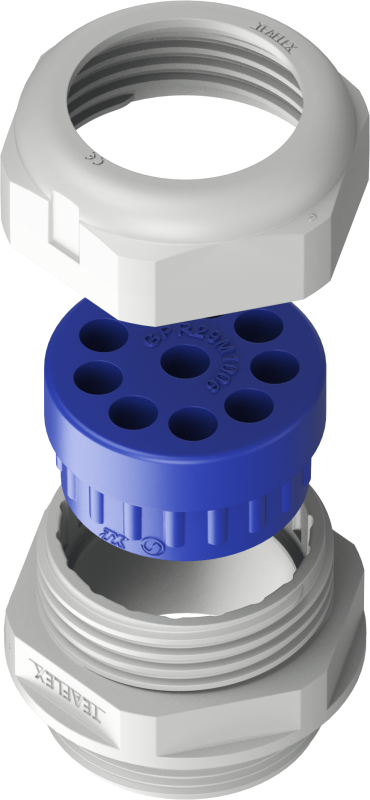 PK 10 holes polyamide cable gland IP68 | Teaflex