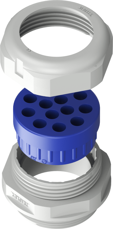 PK 13 holes polyamide cable gland IP68 | Teaflex