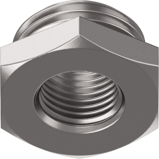 R brass nickel plated hexagonal reducer | Teaflex