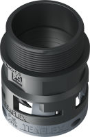 SM polyamide straight male thread fitting IP66 | Teaflex