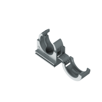 SC polyamide one-piece tube clamp with integrated safety clip | Teaflex