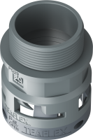 SM polyamide straight male thread fitting IP66 | Teaflex