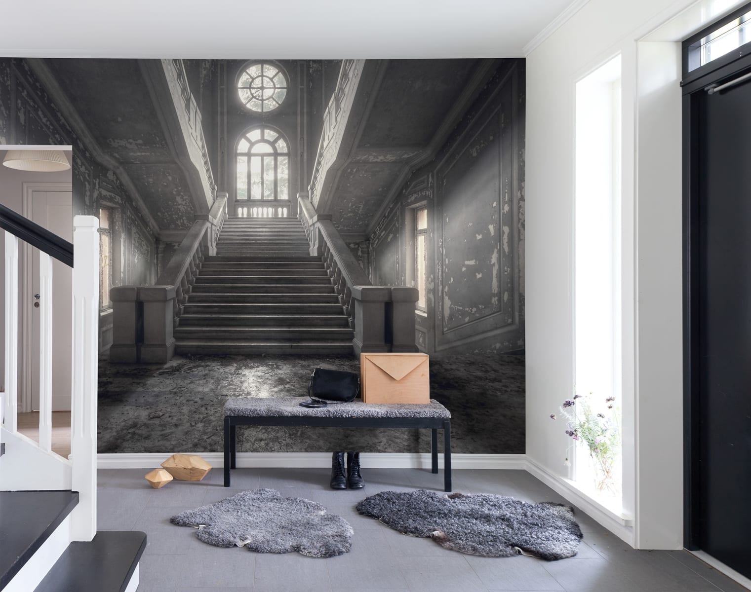 Time Loop - Wallpaper | Rebel Walls