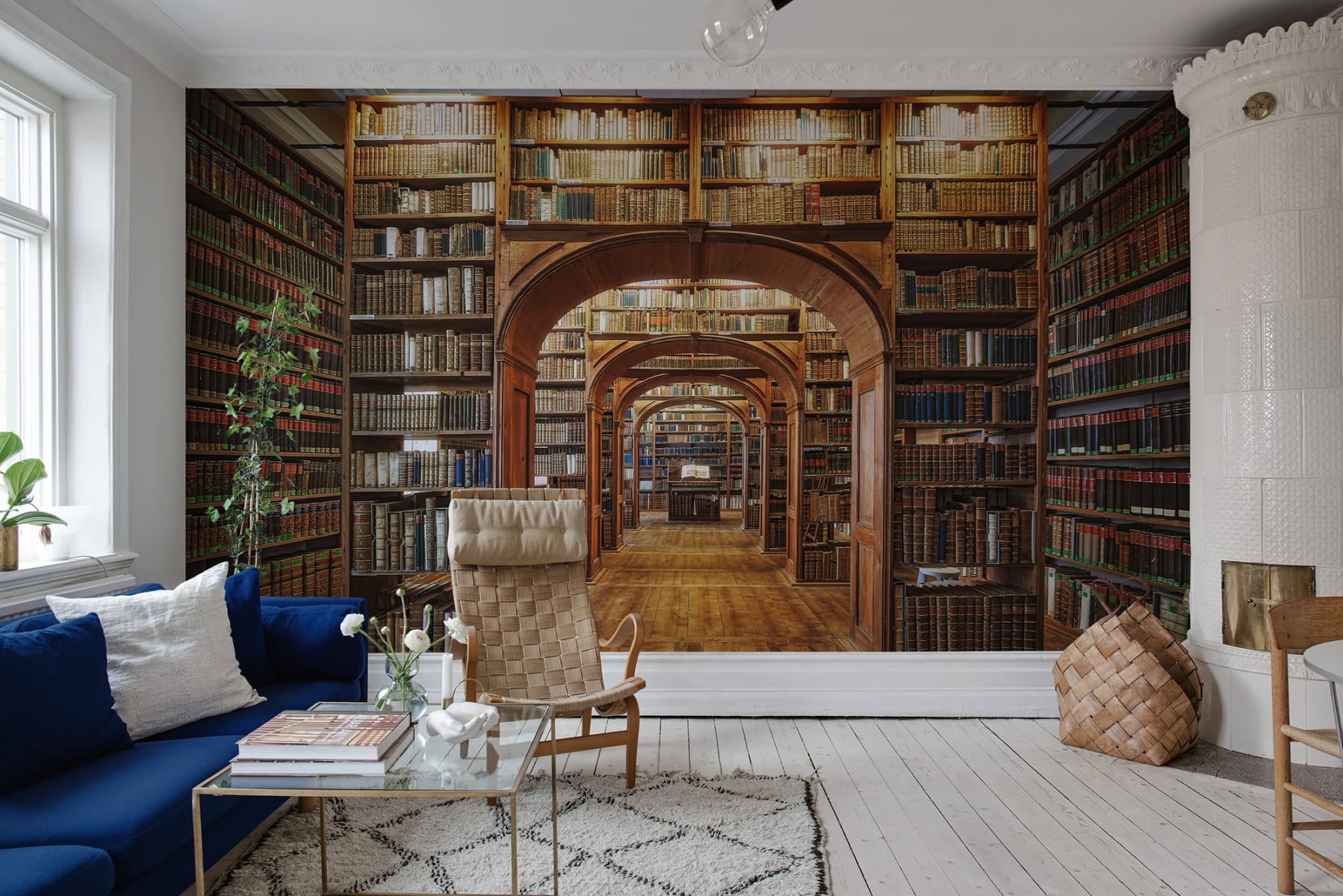 Vintage Library | Rebel Walls