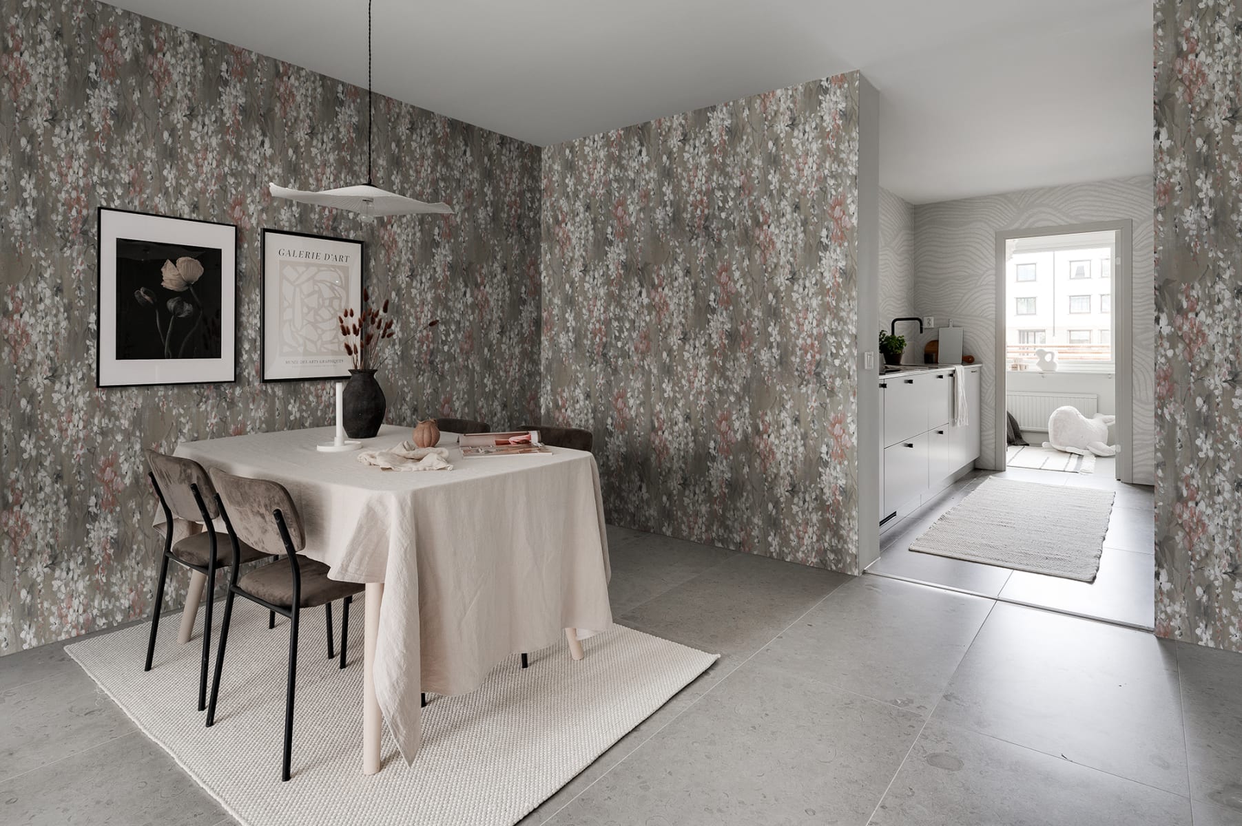 Wisteria Linen - Tapeter | Rebel Walls