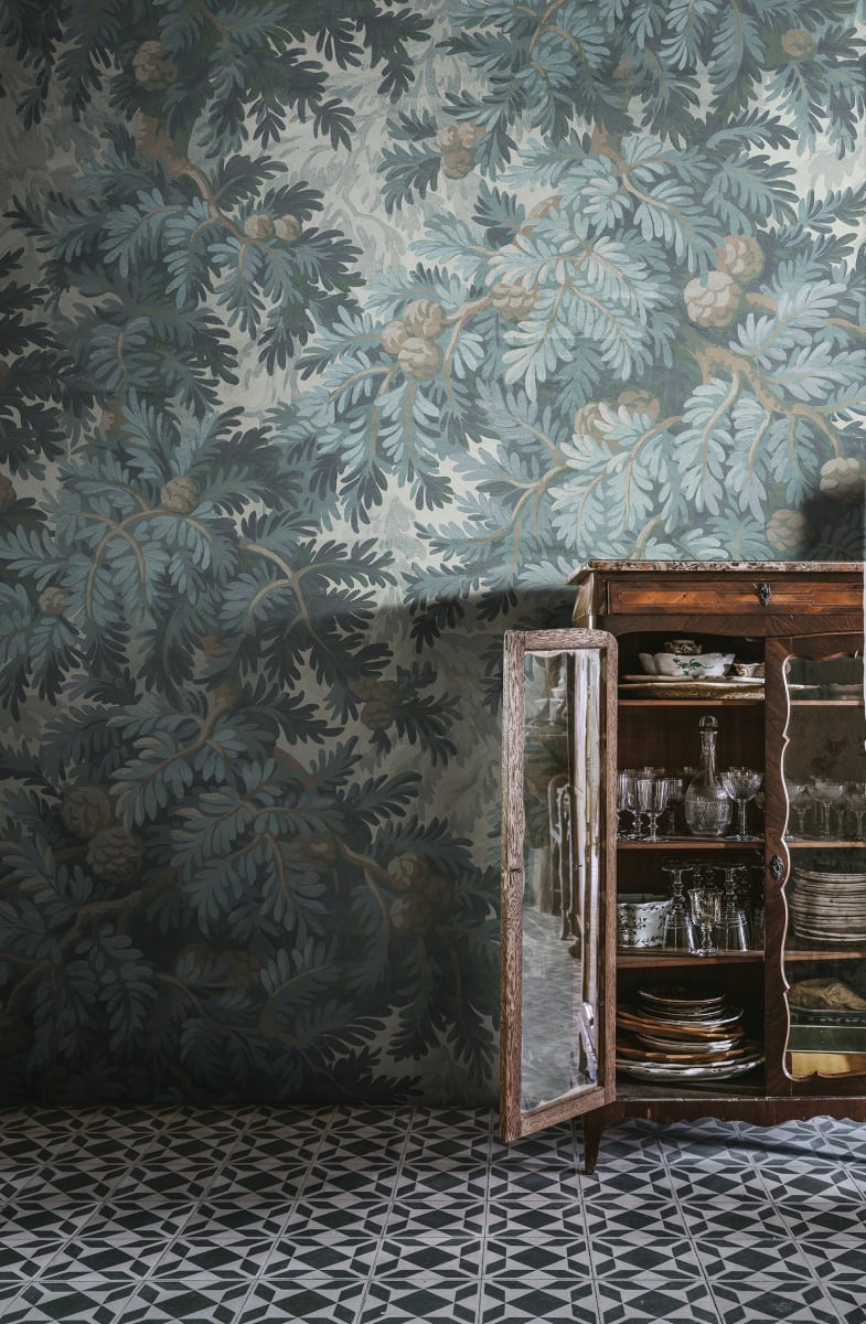 Spruce Forest Blue - Rebel Walls