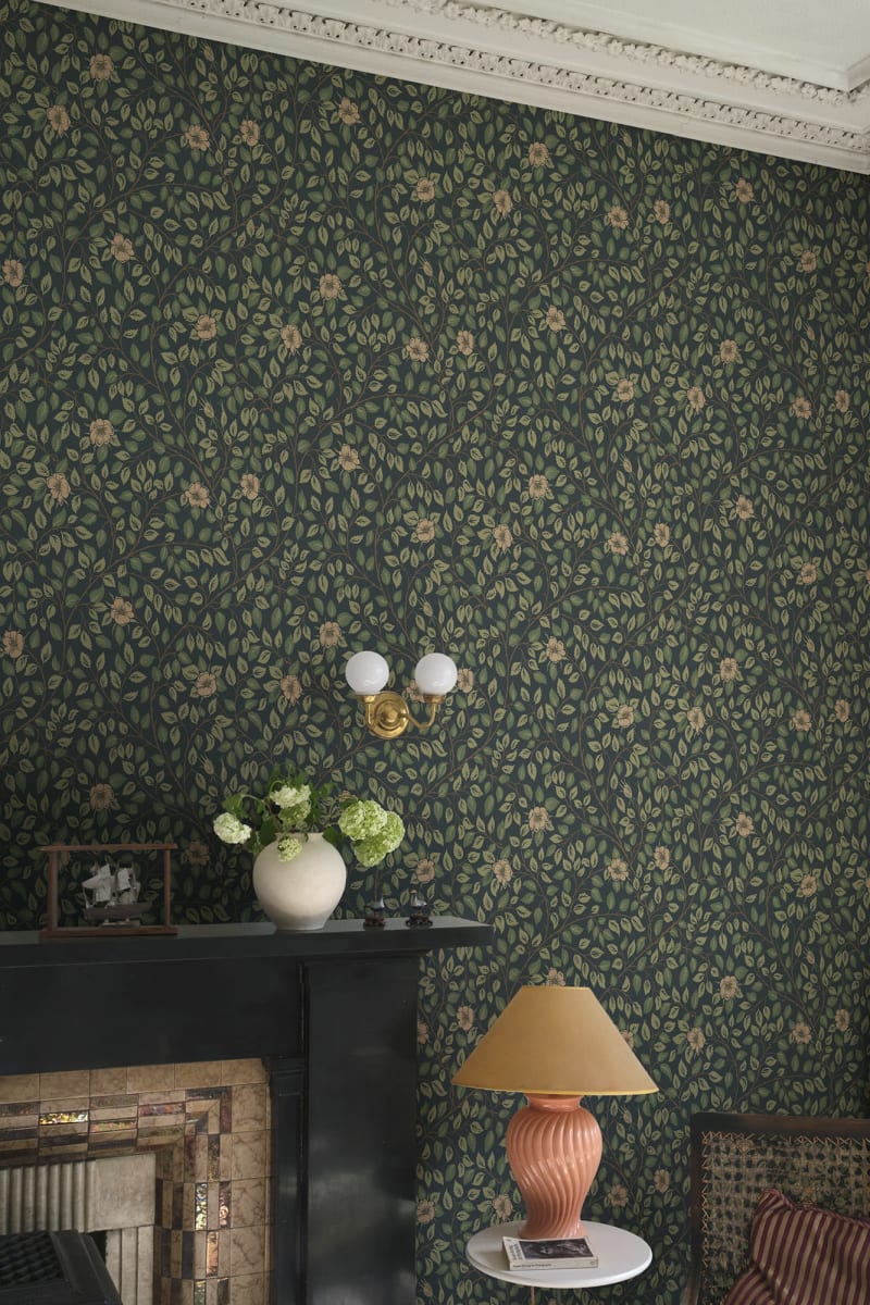 Solliden Midnight Blue - Sandberg Wallpaper