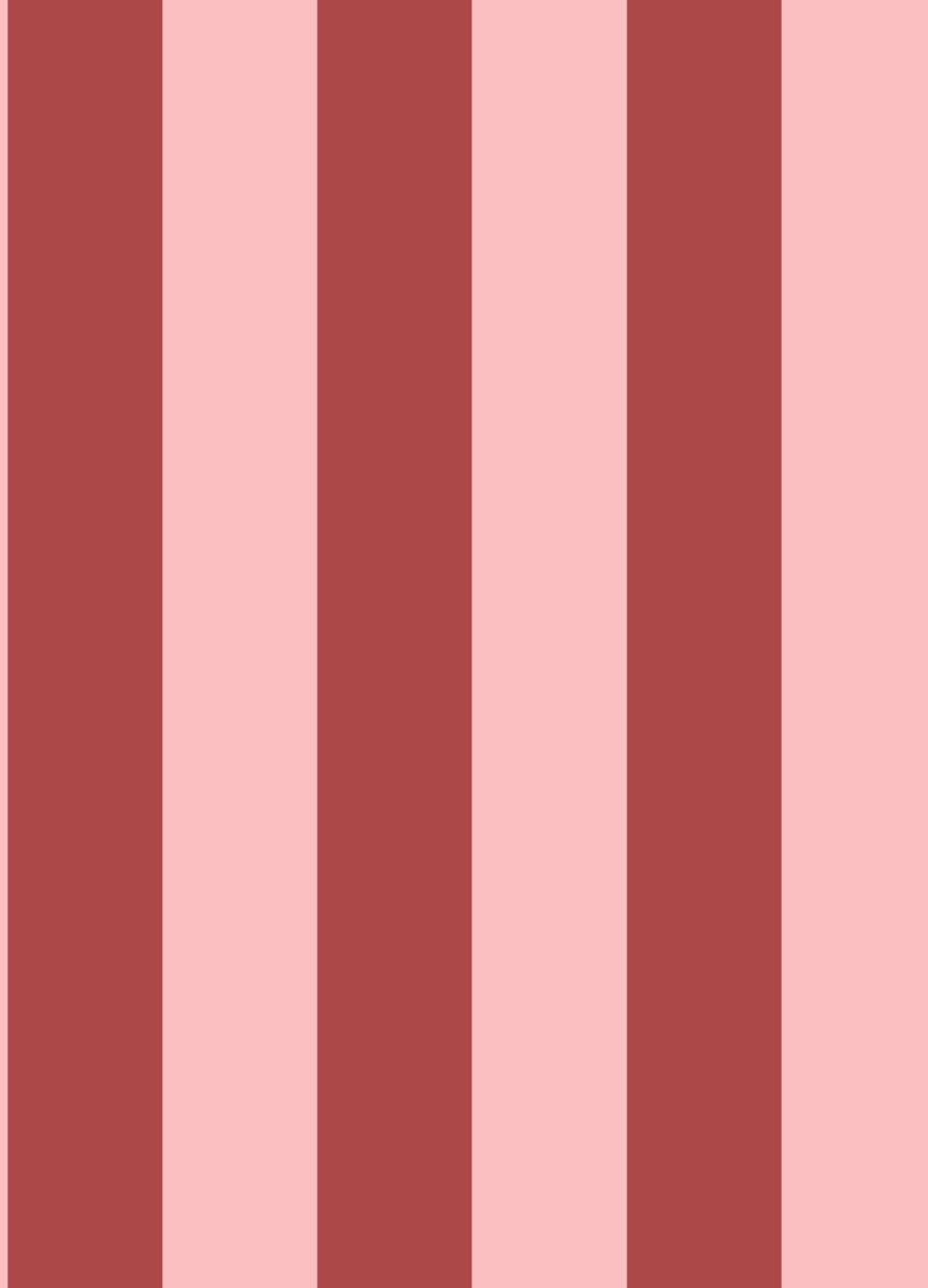 Happy Stripes, Raspberry - 벽지 | Rebel Walls