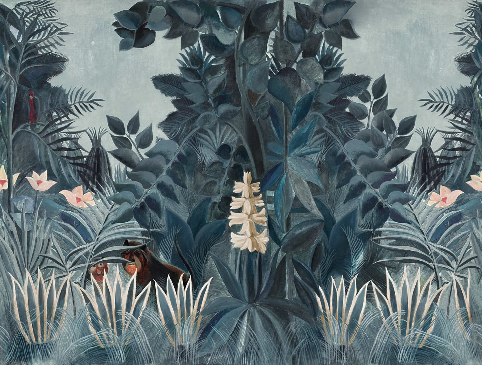 The Equatorial Jungle, Blue - Rebel Walls