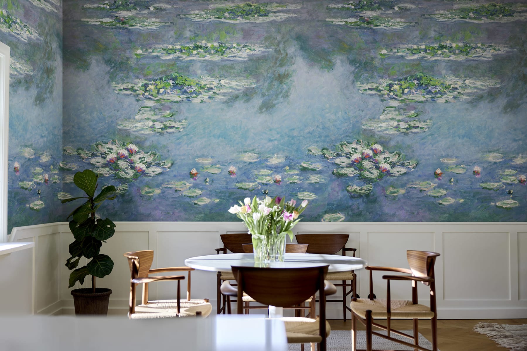Water Lilies By Claude Monet - Rebel Walls