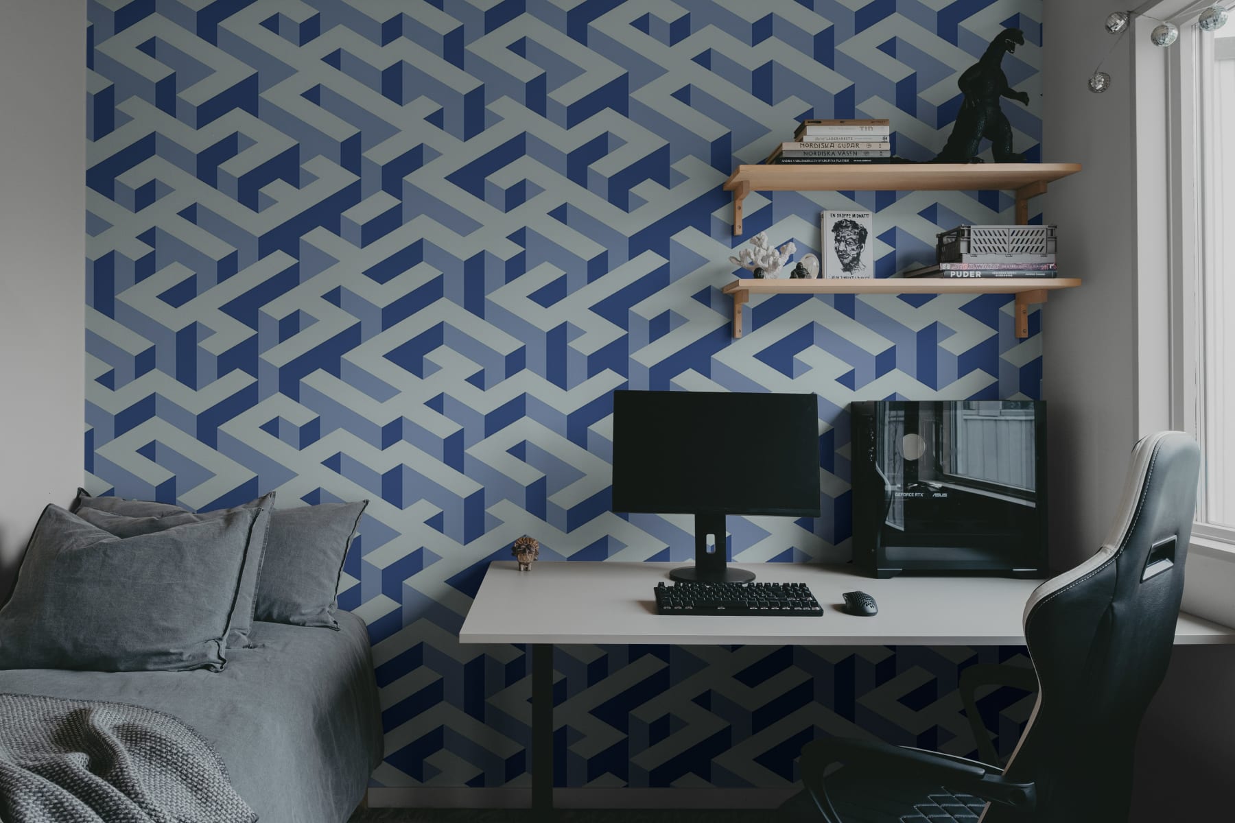 Mace Game, Blue - Rebel Walls