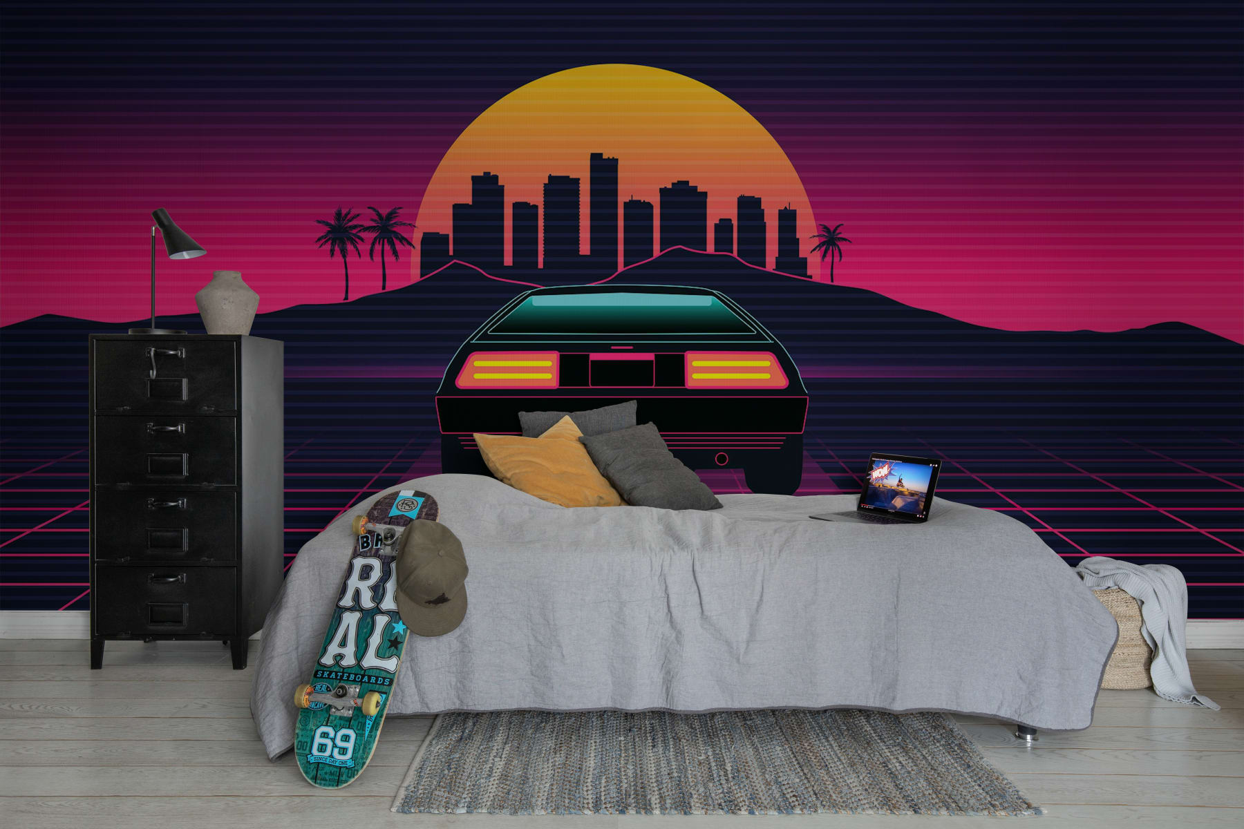 Delorian, Night - Rebel Walls