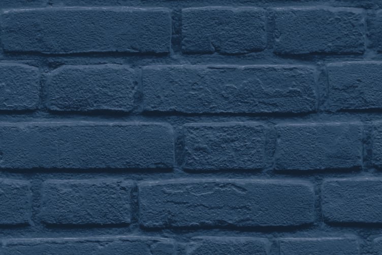 dark blue brick background