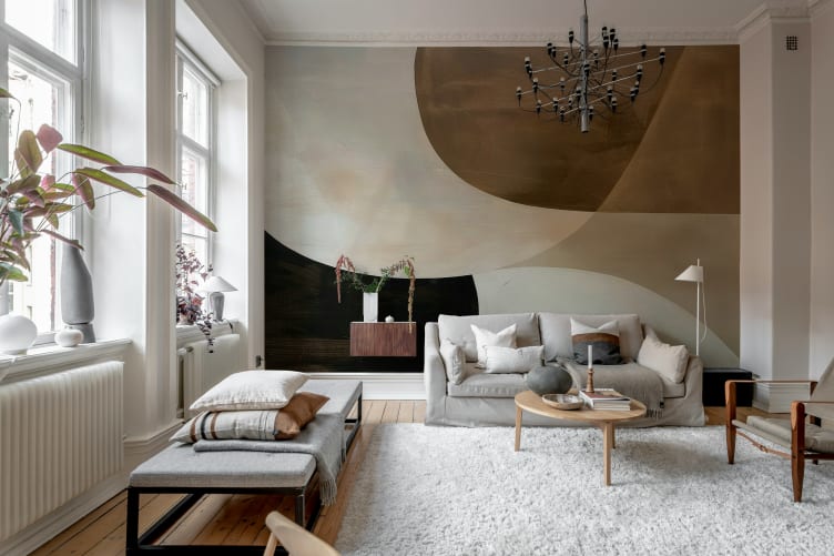 warm neutral wallpaper