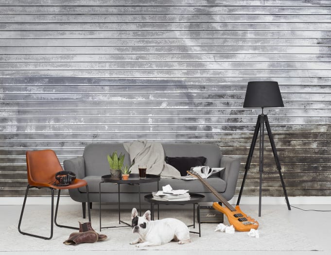 Rusty Shutter - Wallpaper | Rebel Walls