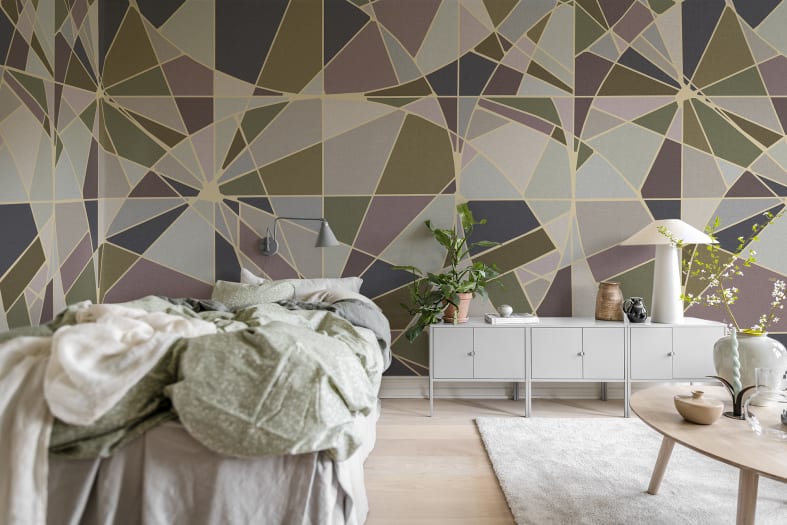 Facet, Retro | Rebel Walls