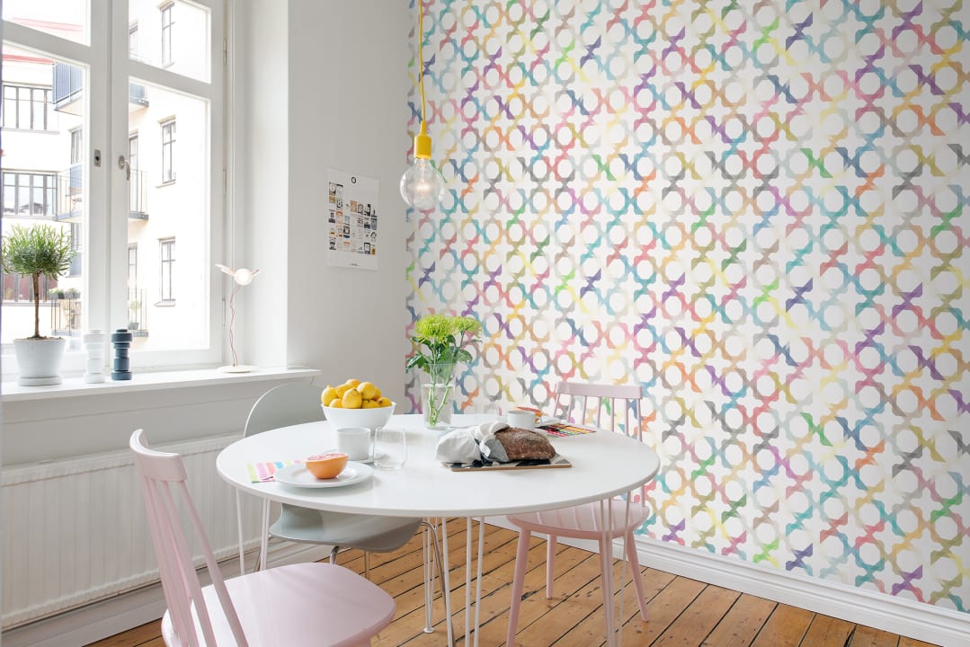 Patchwork Play - Wallpaper | Rebel Walls