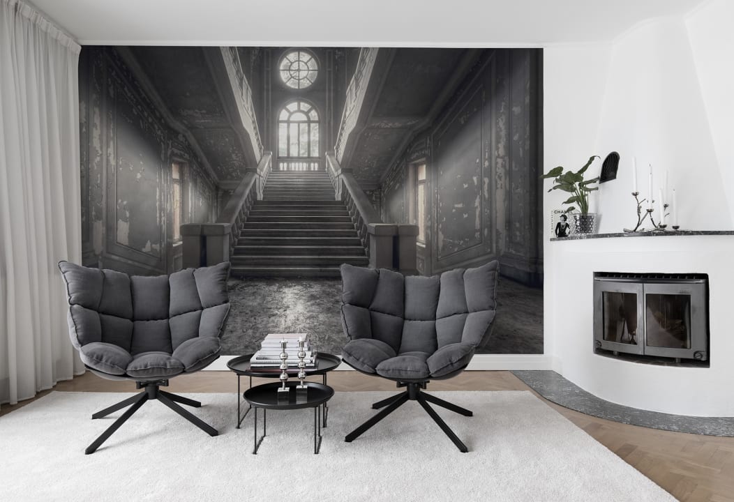 Time Loop - Wallpaper | Rebel Walls