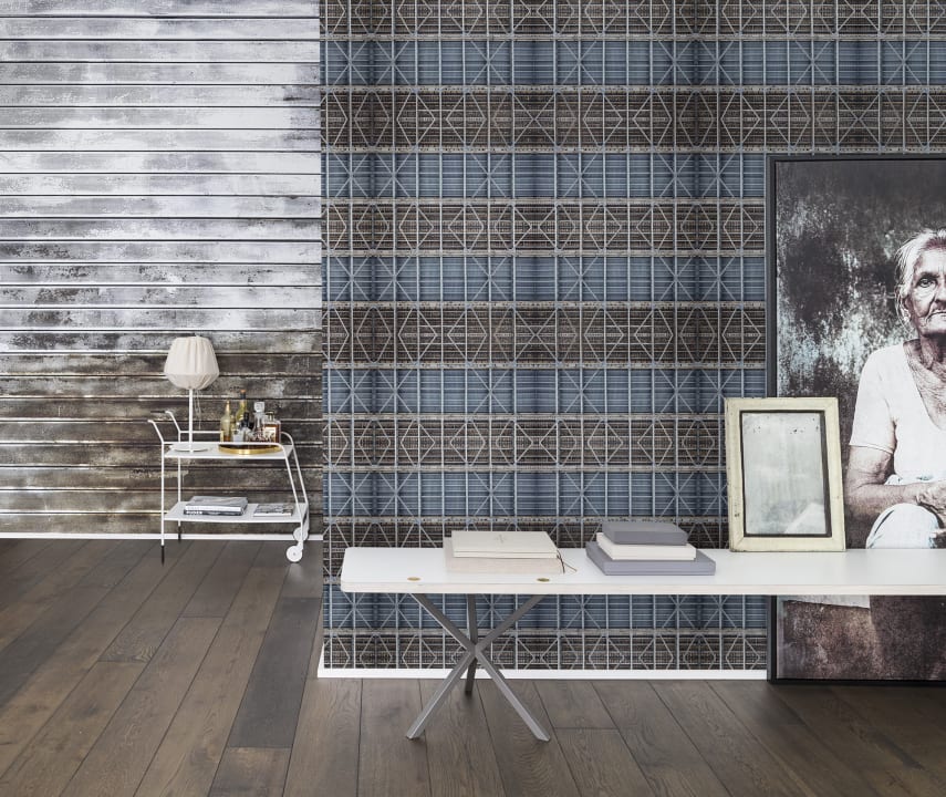 Rusty Shutter - Wallpaper | Rebel Walls