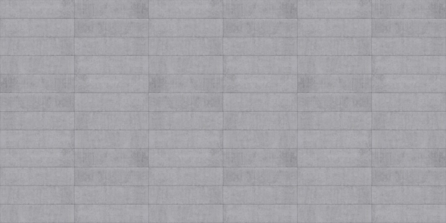Rectangular Concrete Tiles - Wallpaper | Rebel Walls