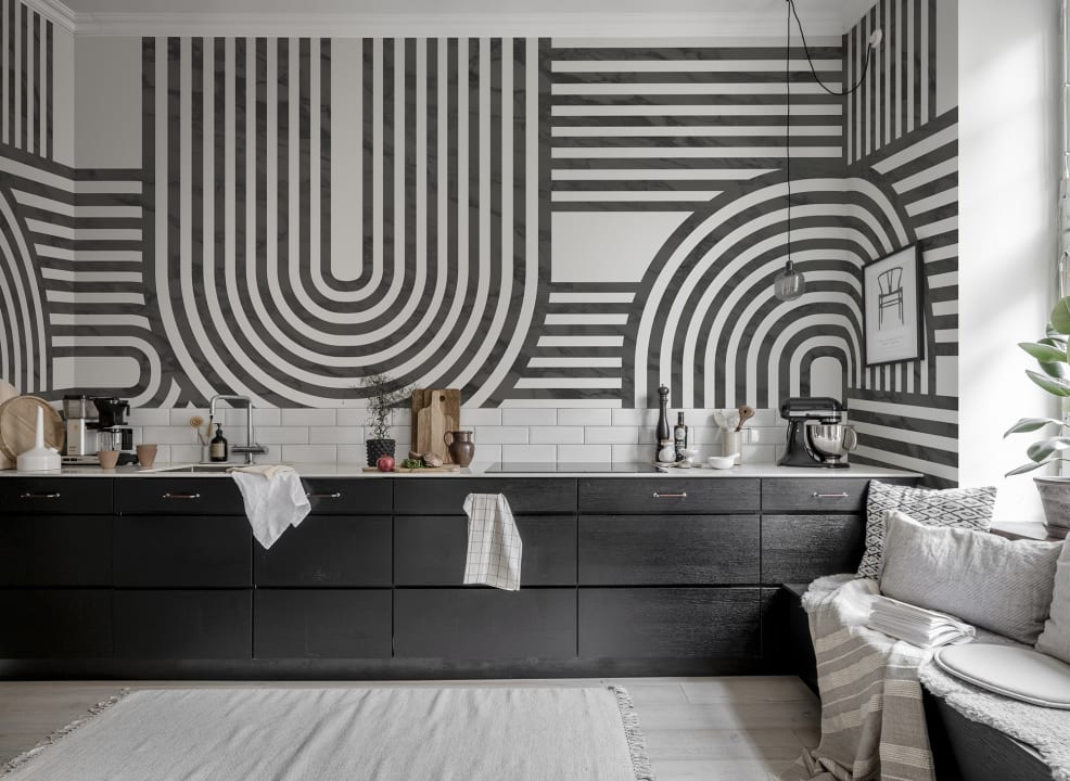 Twine, Graphite - Wallpaper | Rebel Walls