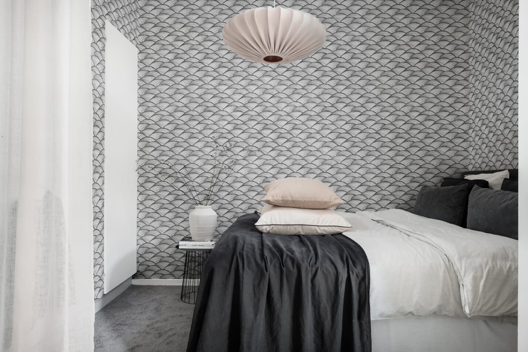 Ripple Graphite - Wallpaper | Rebel Walls